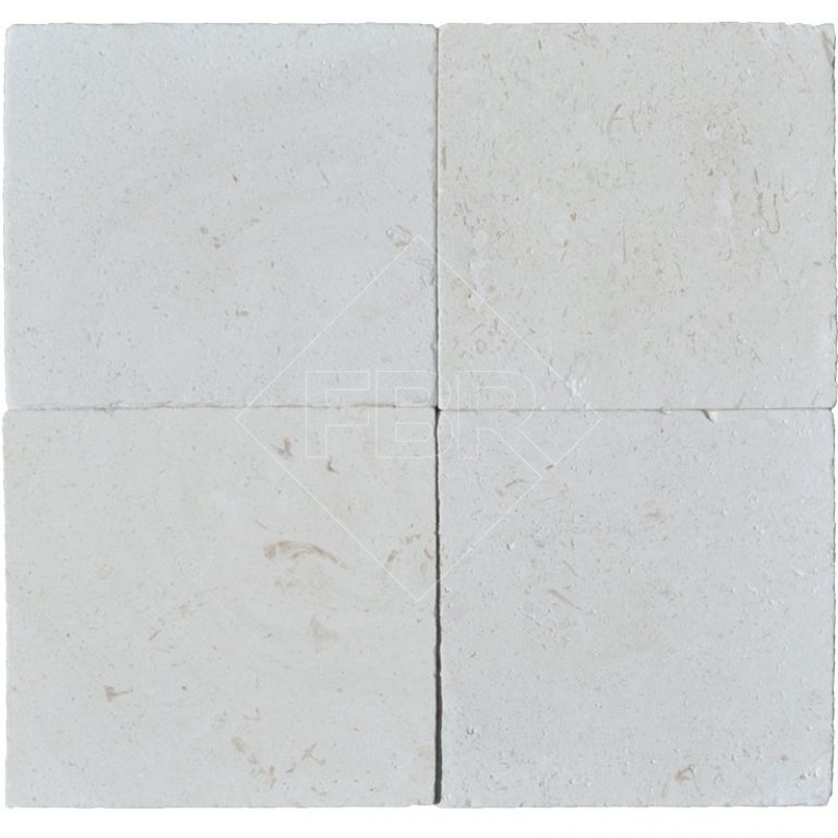 12x12 Symra Shell Beige Tumbled Limestone Paver (3cm) | FBR Marble ...