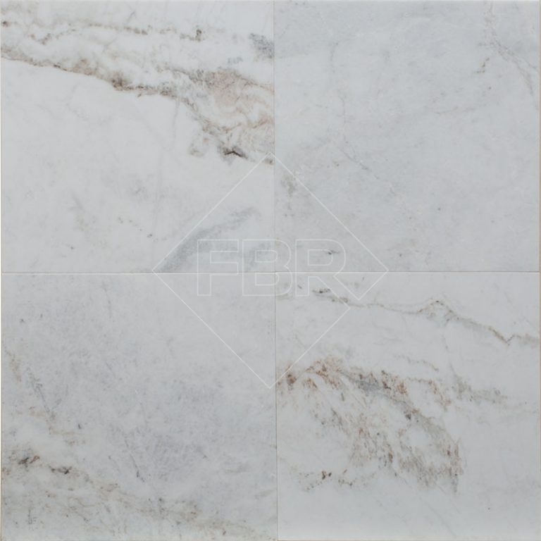 18x18 Calacatta Umber Honed Marble Tile (3/8) | FBR Marble | PAVERS ...