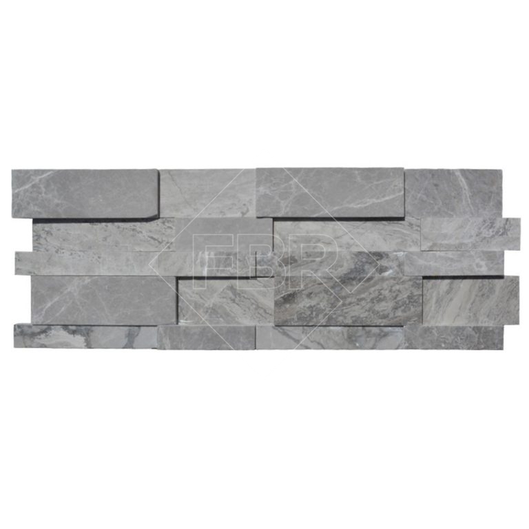 7x20 Atlantic Grey Honed Marble Wall Panel | FBR Marble | PAVERS – POOL ...
