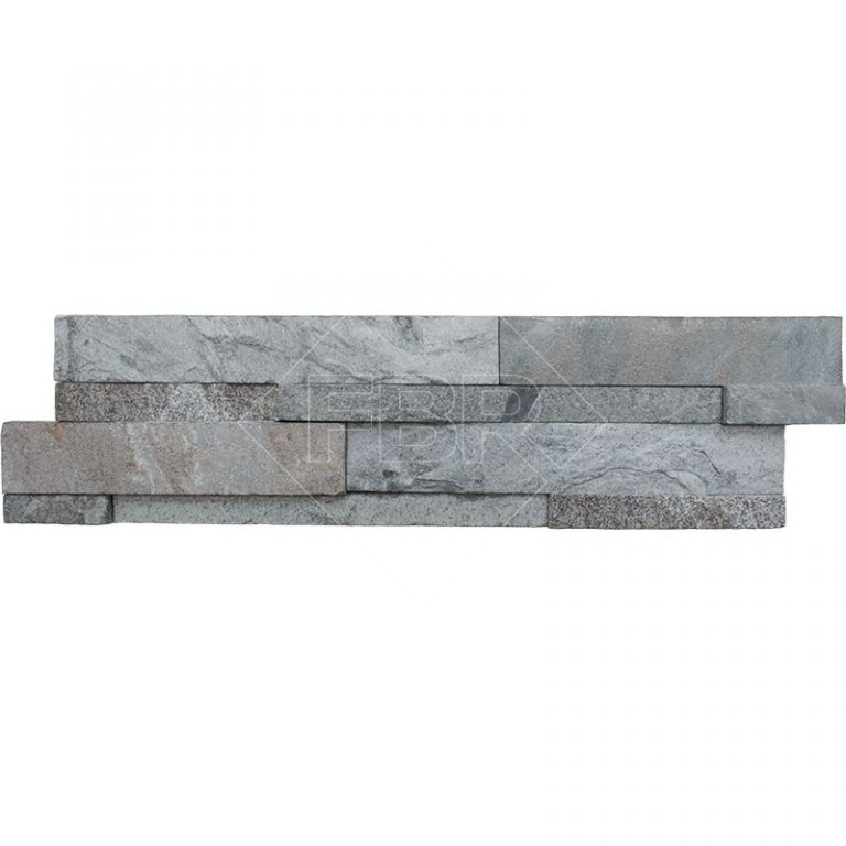 6x24 Manhattan Splitface Flamed Brushed Quartzite Ledger (1/2) | FBR ...