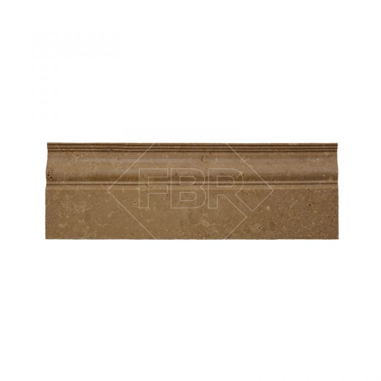 Noce Honed Unfilled Travertine Baseboard | FBR Marble | PAVERS – POOL ...