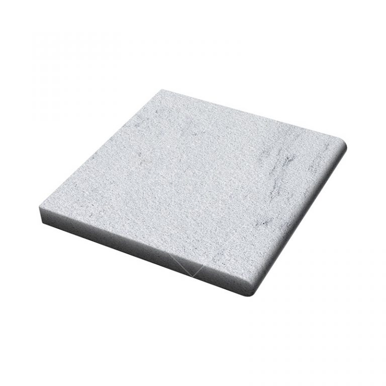 12x12 Solto White Fine Picked Marble Coping (3cm) | FBR Marble | PAVERS ...